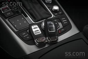Black Audi A6 2012 in Riga, with an engine capacity of 3.00 L and mileage of 233 thousand km for 12500 €, photo 31 on AUTOMOTO.COM.LV