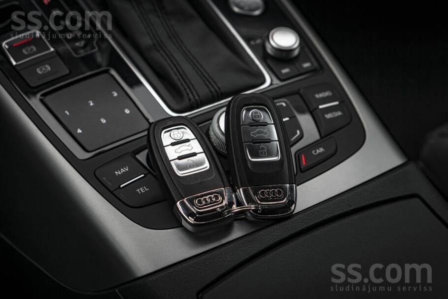 Black Audi A6 2012 in Riga, with an engine capacity of 3.00 L and mileage of 233 thousand km for 12500 €, photo 31 on AUTOMOTO.COM.LV