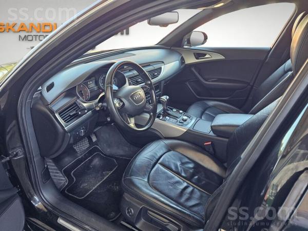 Black Audi A6 2012 in Liepaja, with an engine capacity of 2.00 L and mileage of 330 thousand km for 6900 €, photo 7 on AUTOMOTO.COM.LV