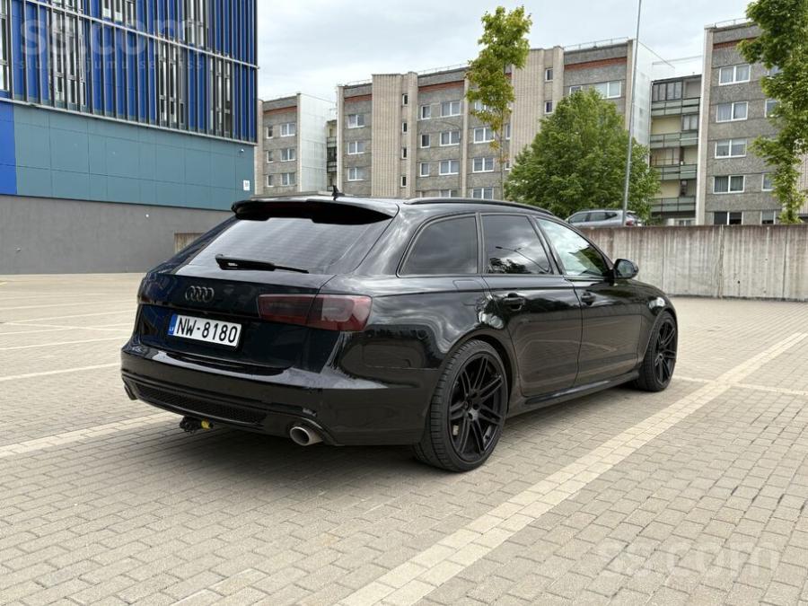 Melns Audi A6 2012 Jēkabpils, ar dzinēja tilpumu 3.00 L un nobraukumu 254 tūkst. km par 13700 €, foto 4 vietnē AUTOMOTO.COM.LV