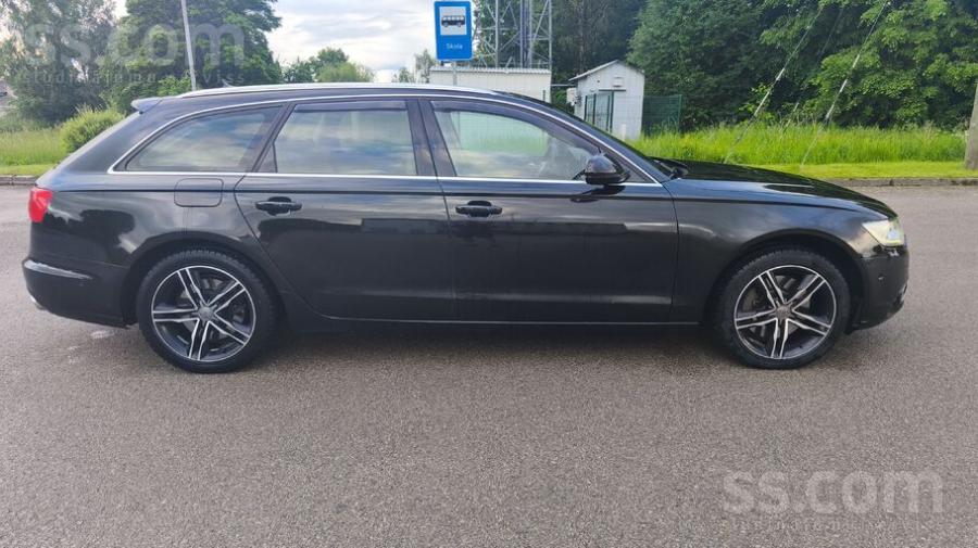 Black Audi A6 2012 in Tukums, with an engine capacity of 3.00 L and mileage of 316 thousand km for 8800 €, photo 5 on AUTOMOTO.COM.LV