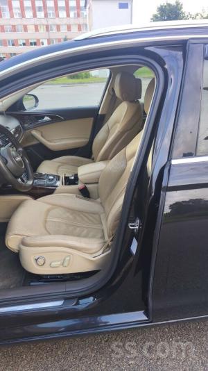 Black Audi A6 2012 in Tukums, with an engine capacity of 3.00 L and mileage of 316 thousand km for 8800 €, photo 8 on AUTOMOTO.COM.LV