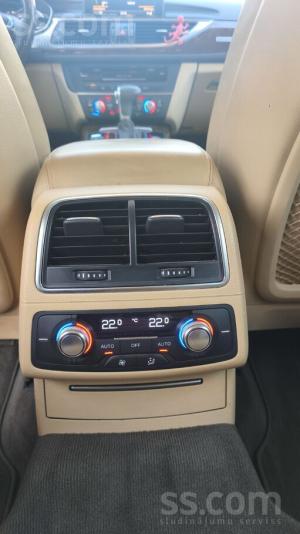 Black Audi A6 2012 in Tukums, with an engine capacity of 3.00 L and mileage of 316 thousand km for 8800 €, photo 10 on AUTOMOTO.COM.LV