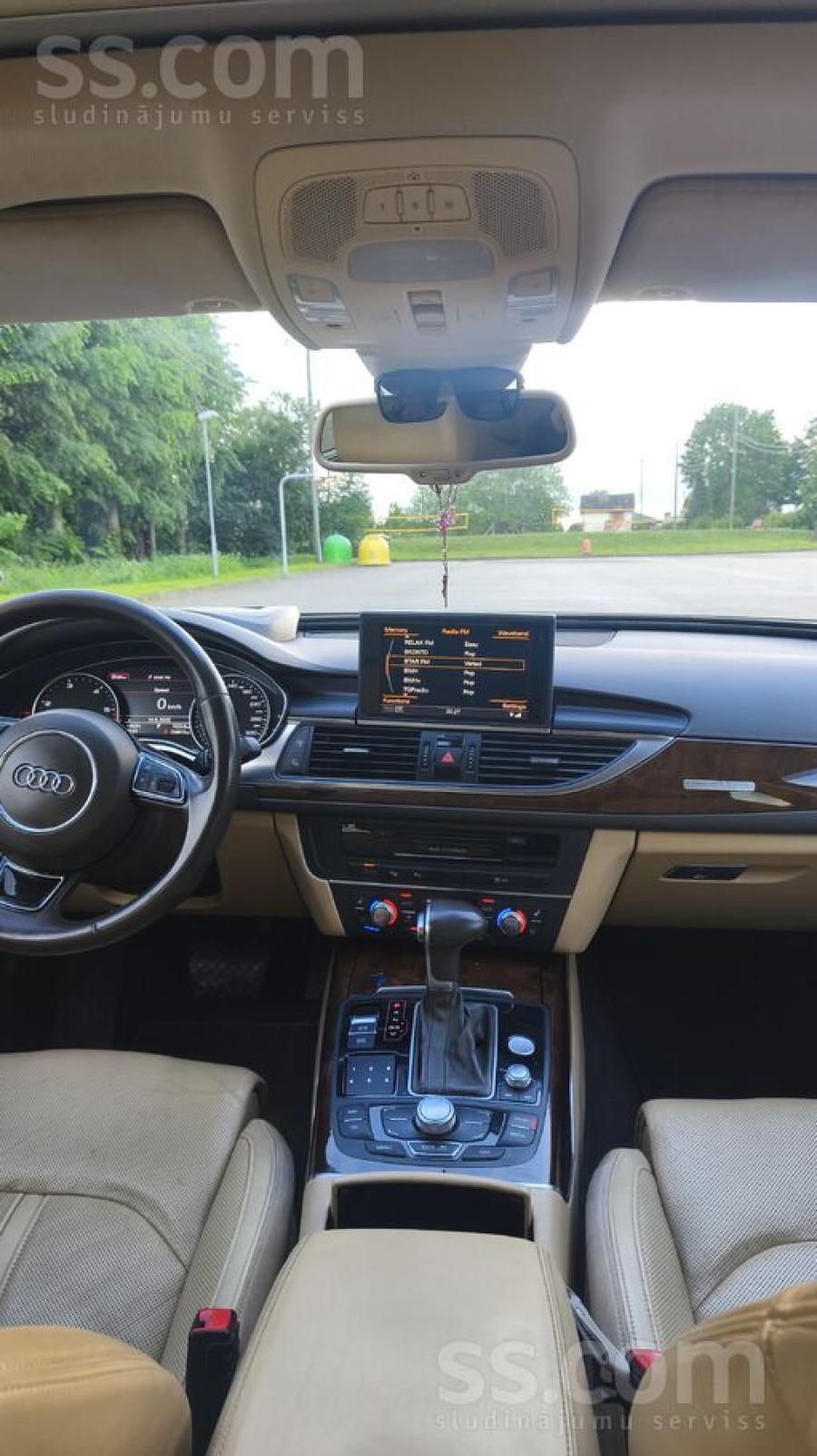 Black Audi A6 2012 in Tukums, with an engine capacity of 3.00 L and mileage of 316 thousand km for 8800 €, photo 12 on AUTOMOTO.COM.LV