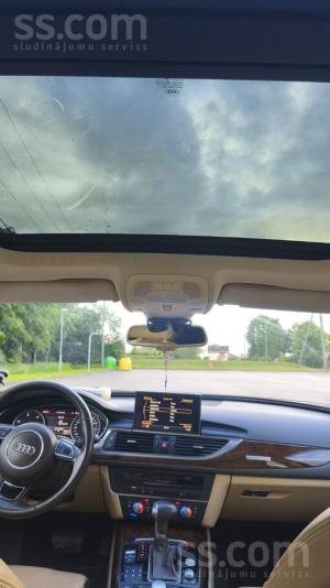 Black Audi A6 2012 in Tukums, with an engine capacity of 3.00 L and mileage of 316 thousand km for 8800 €, photo 13 on AUTOMOTO.COM.LV