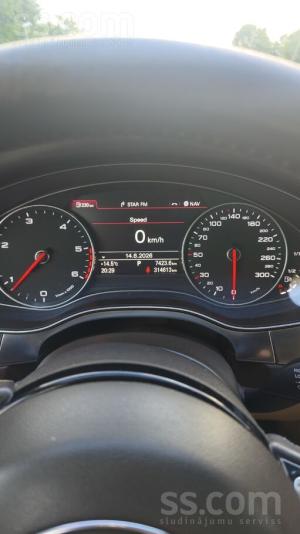 Black Audi A6 2012 in Tukums, with an engine capacity of 3.00 L and mileage of 316 thousand km for 8800 €, photo 14 on AUTOMOTO.COM.LV