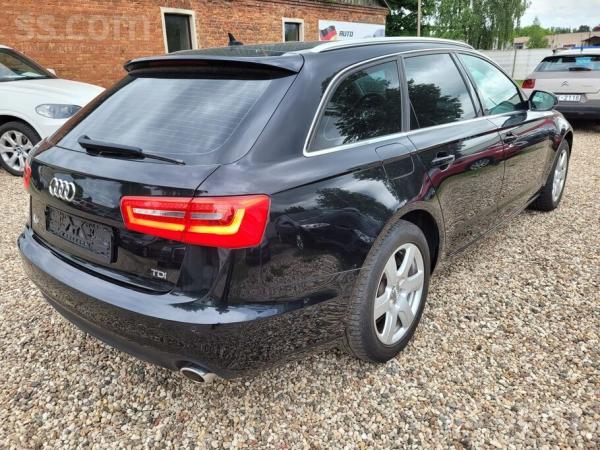 Black Audi A6 2012 in Daugavpils, with an engine capacity of 3.00 L and mileage of 285 thousand km for 9990 €, photo 7 on AUTOMOTO.COM.LV
