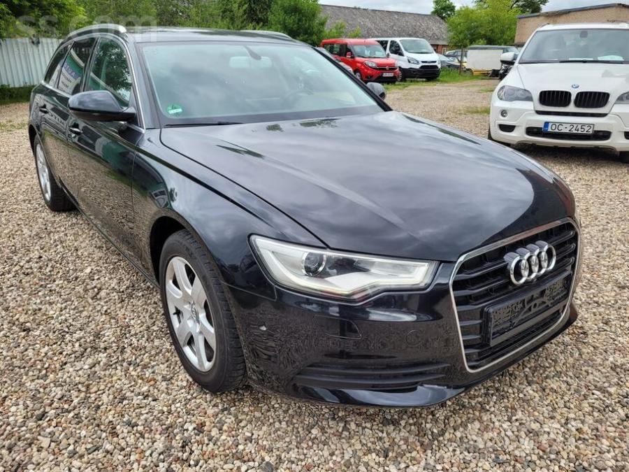 Melns Audi A6 2012 Daugavpils, ar dzinēja tilpumu 3.00 L un nobraukumu 285 tūkst. km par 9990 €, foto 1 vietnē AUTOMOTO.COM.LV