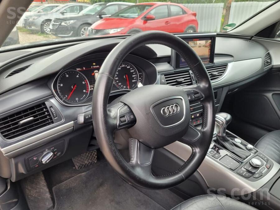 Melns Audi A6 2012 Daugavpils, ar dzinēja tilpumu 3.00 L un nobraukumu 285 tūkst. km par 9990 €, foto 11 vietnē AUTOMOTO.COM.LV