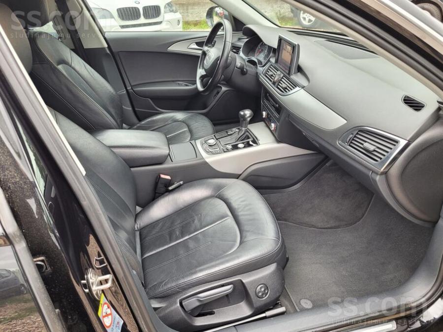 Melns Audi A6 2012 Daugavpils, ar dzinēja tilpumu 3.00 L un nobraukumu 285 tūkst. km par 9990 €, foto 20 vietnē AUTOMOTO.COM.LV