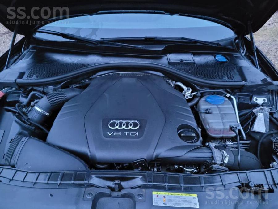 Melns Audi A6 2012 Daugavpils, ar dzinēja tilpumu 3.00 L un nobraukumu 285 tūkst. km par 9990 €, foto 27 vietnē AUTOMOTO.COM.LV