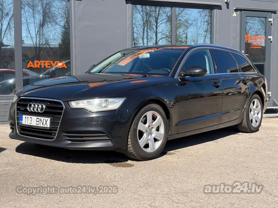 Black Audi A6 2012 in Tallinn, with an engine capacity of 3.00 L and mileage of 240 thousand km for 7990 €, photo 1 on AUTOMOTO.COM.LV