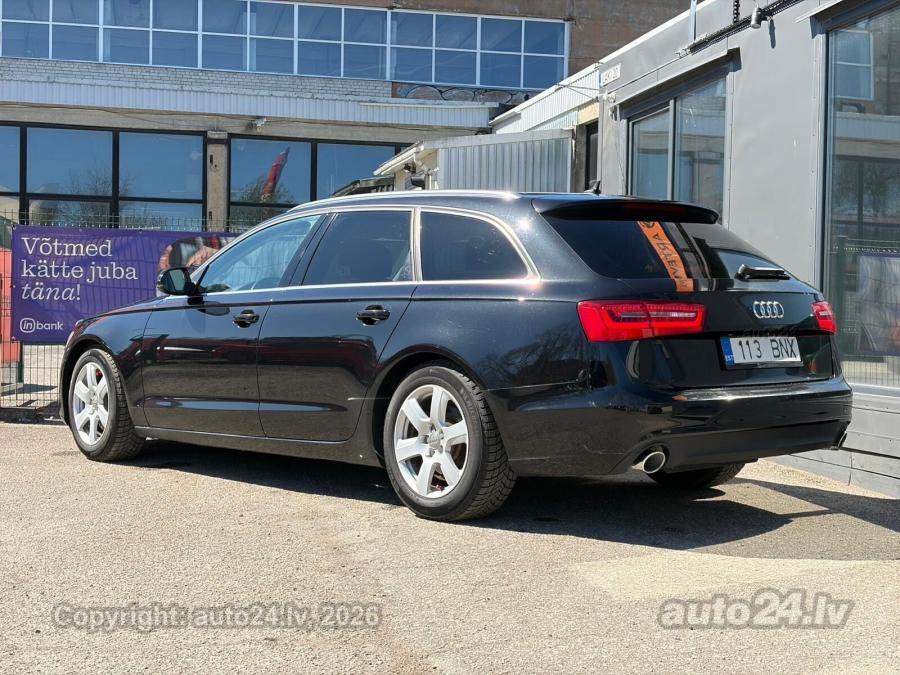 Black Audi A6 2012 in Tallinn, with an engine capacity of 3.00 L and mileage of 240 thousand km for 7990 €, photo 5 on AUTOMOTO.COM.LV