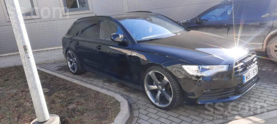 Melns Audi A6 2012 Liepāja, ar dzinēja tilpumu 3.00 L un nobraukumu 351 tūkst. km par 9000 €, foto 7 vietnē AUTOMOTO.COM.LV