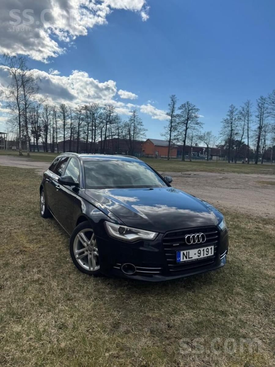 Black Audi A6 2012 in Liepaja, with an engine capacity of 3.00 L and mileage of 309 thousand km for 10150 €, photo 5 on AUTOMOTO.COM.LV