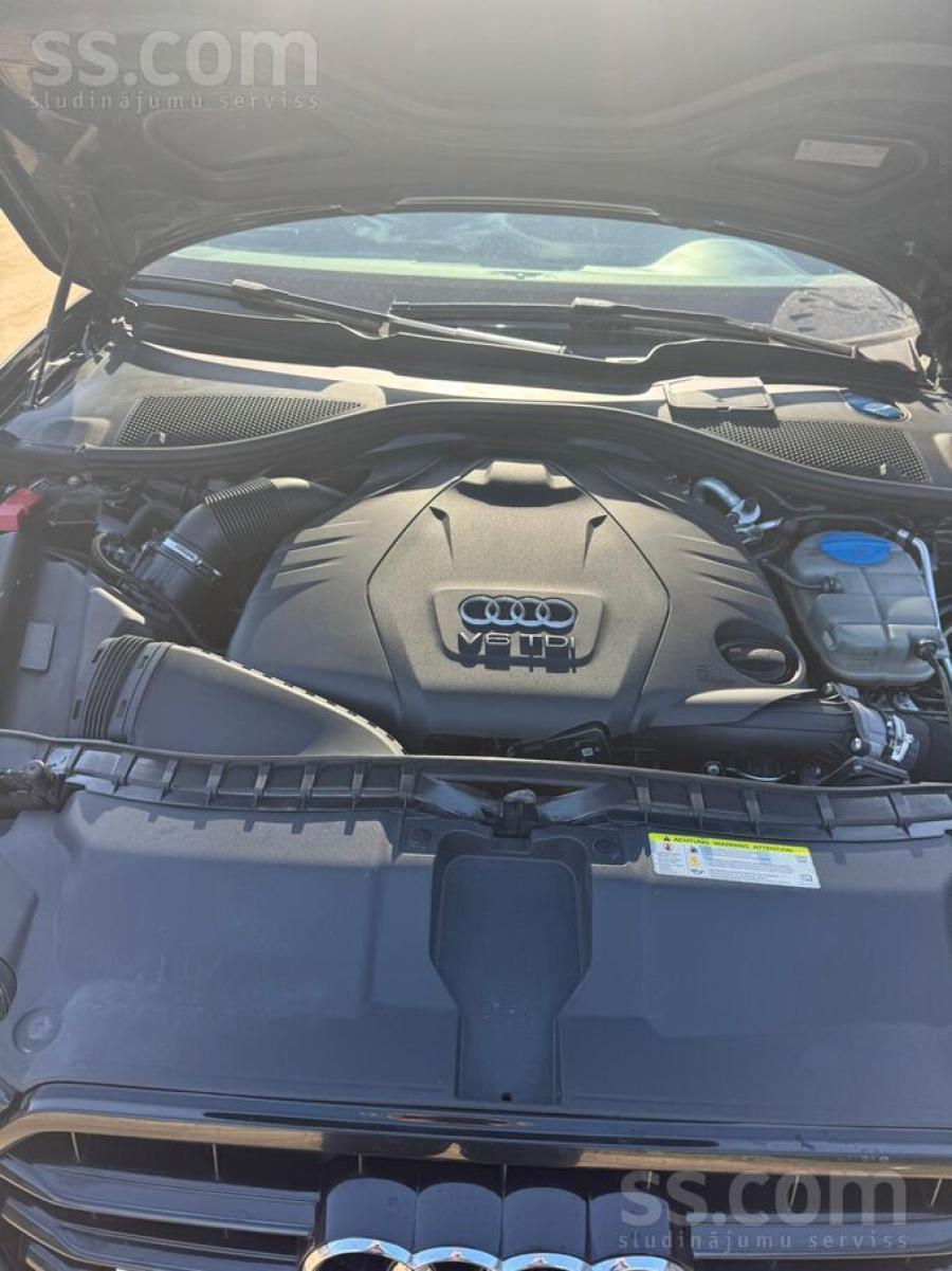 Black Audi A6 2012 in Liepaja, with an engine capacity of 3.00 L and mileage of 309 thousand km for 10150 €, photo 6 on AUTOMOTO.COM.LV