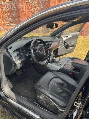 Black Audi A6 2012 in Liepaja, with an engine capacity of 3.00 L and mileage of 309 thousand km for 10150 €, photo 10 on AUTOMOTO.COM.LV