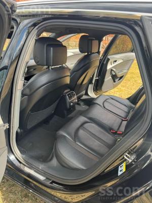 Black Audi A6 2012 in Liepaja, with an engine capacity of 3.00 L and mileage of 309 thousand km for 10150 €, photo 12 on AUTOMOTO.COM.LV