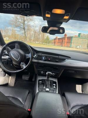 Black Audi A6 2012 in Liepaja, with an engine capacity of 3.00 L and mileage of 309 thousand km for 10150 €, photo 15 on AUTOMOTO.COM.LV