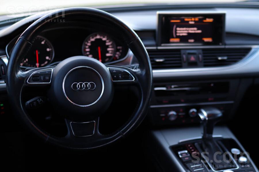 Melns Audi A6 2012 Bauska, ar dzinēja tilpumu 3.00 L un nobraukumu 348 tūkst. km par 12500 €, foto 7 vietnē AUTOMOTO.COM.LV