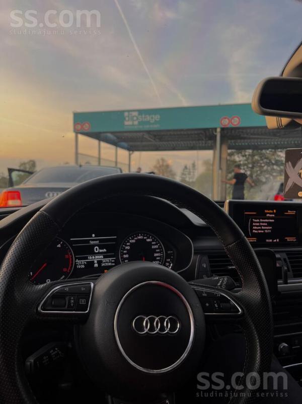 Melns Audi A6 2012 Rīga, ar dzinēja tilpumu 3.00 L un nobraukumu 346 tūkst. km par 12000 €, foto 7 vietnē AUTOMOTO.COM.LV