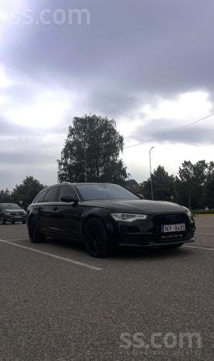 Black Audi A6 2012 in Riga, with an engine capacity of 3.00 L and mileage of 346 thousand km for 12000 €, photo 1 on AUTOMOTO.COM.LV