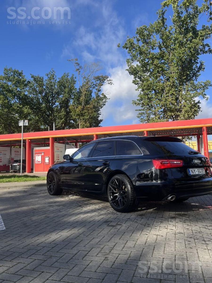 Black Audi A6 2012 in Riga, with an engine capacity of 3.00 L and mileage of 346 thousand km for 12000 €, photo 4 on AUTOMOTO.COM.LV