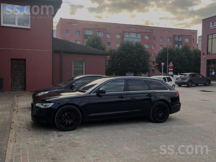 Black Audi A6 2012 in Riga, with an engine capacity of 3.00 L and mileage of 346 thousand km for 12000 €, photo 5 on AUTOMOTO.COM.LV