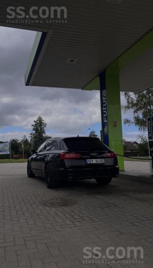Black Audi A6 2012 in Riga, with an engine capacity of 3.00 L and mileage of 346 thousand km for 12000 €, photo 6 on AUTOMOTO.COM.LV