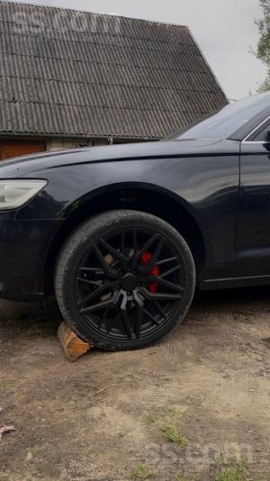 Black Audi A6 2012 in Riga, with an engine capacity of 3.00 L and mileage of 346 thousand km for 12000 €, photo 7 on AUTOMOTO.COM.LV