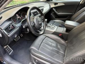 Black Audi A6 2012 in Riga, with an engine capacity of 3.00 L and mileage of 314 thousand km for 10600 €, photo 7 on AUTOMOTO.COM.LV