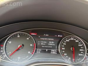 Black Audi A6 2012 in Riga, with an engine capacity of 3.00 L and mileage of 314 thousand km for 10600 €, photo 15 on AUTOMOTO.COM.LV