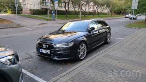 Black Audi A6 2012 in Riga, with an engine capacity of 3.00 L and mileage of 249 thousand km for 11000 €, photo 3 on AUTOMOTO.COM.LV