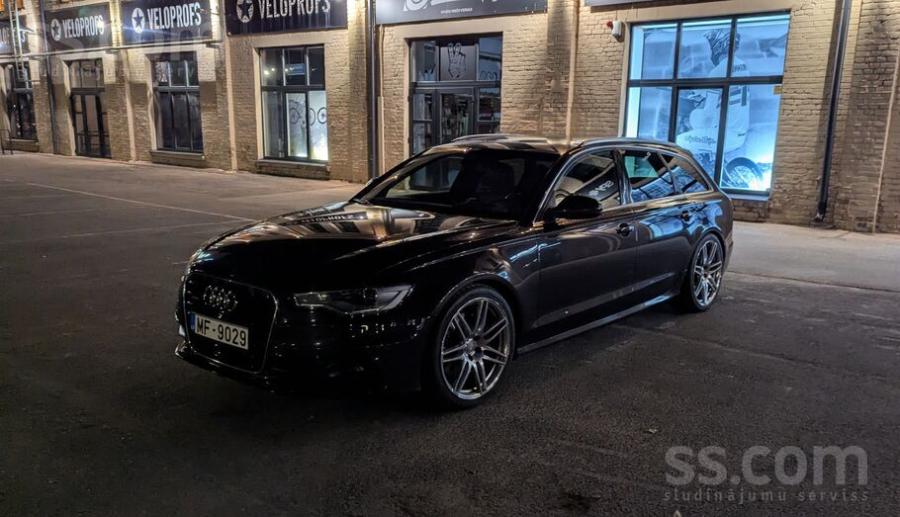 Black Audi A6 2012 in Riga, with an engine capacity of 3.00 L and mileage of 249 thousand km for 11000 €, photo 4 on AUTOMOTO.COM.LV