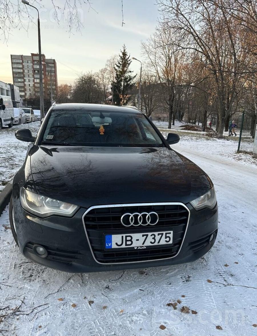 Black Audi A6 2012 in Riga, with an engine capacity of 2.00 L and mileage of 477 thousand km for 6200 €, photo 3 on AUTOMOTO.COM.LV