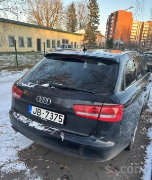 Black Audi A6 2012 in Riga, with an engine capacity of 2.00 L and mileage of 477 thousand km for 6200 €, photo 7 on AUTOMOTO.COM.LV