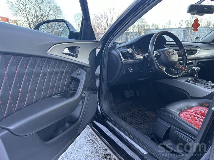 Black Audi A6 2012 in Riga, with an engine capacity of 2.00 L and mileage of 477 thousand km for 6200 €, photo 9 on AUTOMOTO.COM.LV