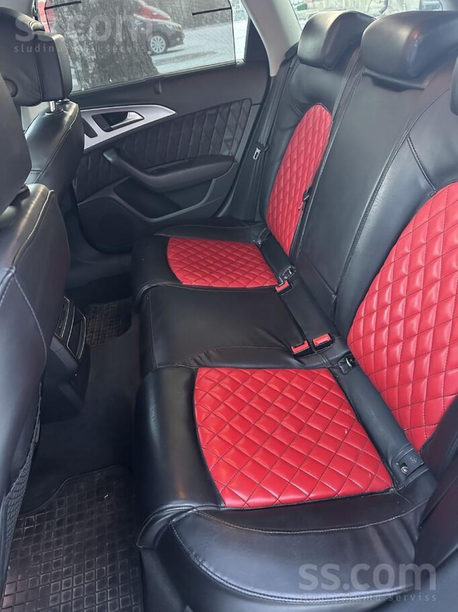 Black Audi A6 2012 in Riga, with an engine capacity of 2.00 L and mileage of 477 thousand km for 6200 €, photo 11 on AUTOMOTO.COM.LV