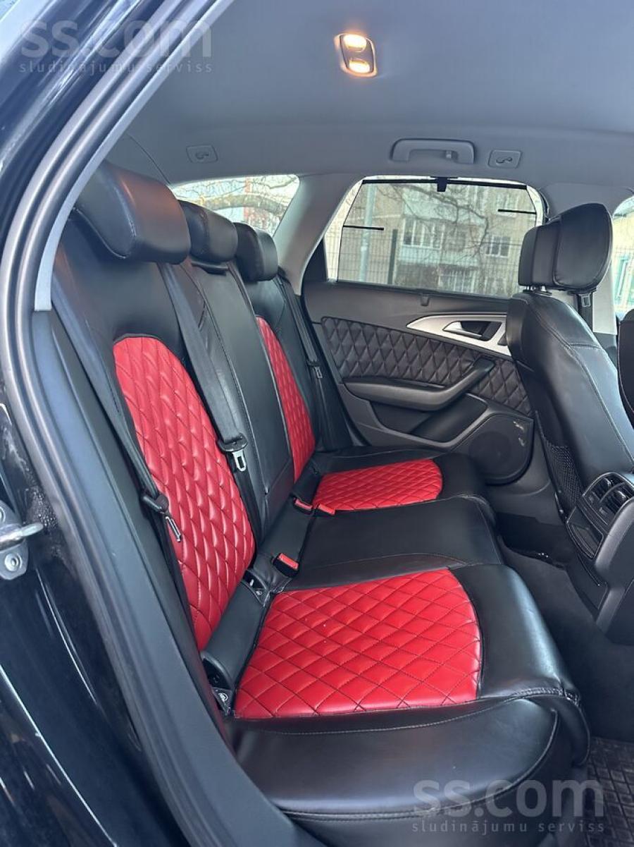 Black Audi A6 2012 in Riga, with an engine capacity of 2.00 L and mileage of 477 thousand km for 6200 €, photo 13 on AUTOMOTO.COM.LV