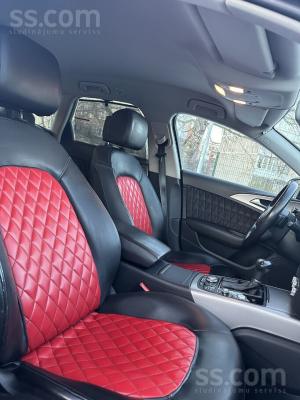 Black Audi A6 2012 in Riga, with an engine capacity of 2.00 L and mileage of 477 thousand km for 6200 €, photo 16 on AUTOMOTO.COM.LV