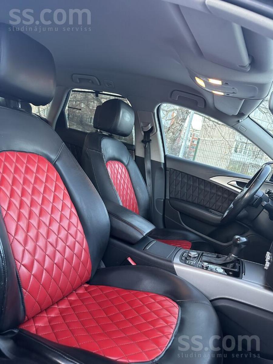 Black Audi A6 2012 in Riga, with an engine capacity of 2.00 L and mileage of 477 thousand km for 6200 €, photo 16 on AUTOMOTO.COM.LV