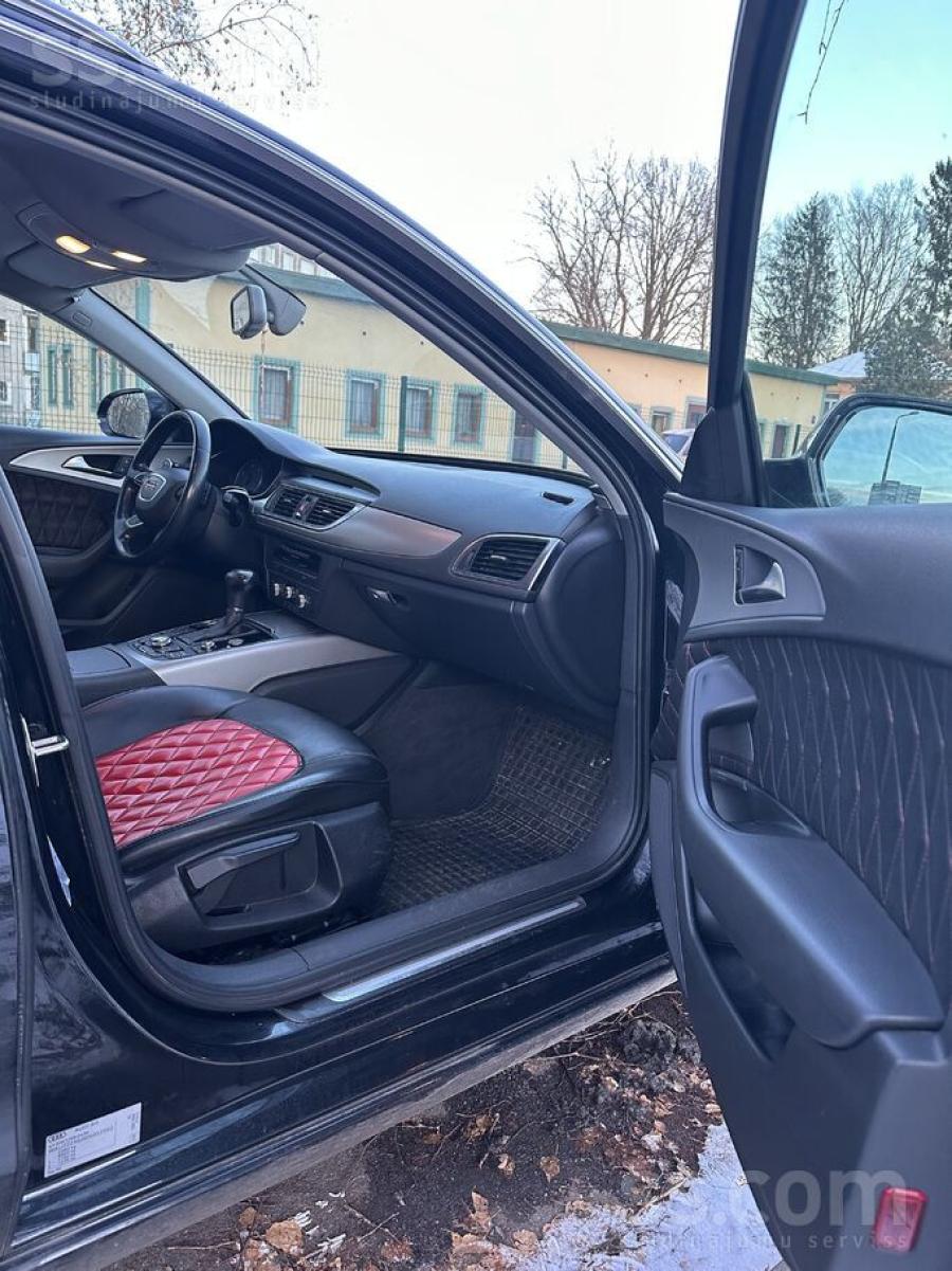 Black Audi A6 2012 in Riga, with an engine capacity of 2.00 L and mileage of 477 thousand km for 6200 €, photo 17 on AUTOMOTO.COM.LV
