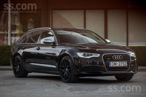 Black Audi A6 2012 in Dobele, with an engine capacity of 3.00 L and mileage of 249 thousand km for 8500 €, photo 1 on AUTOMOTO.COM.LV