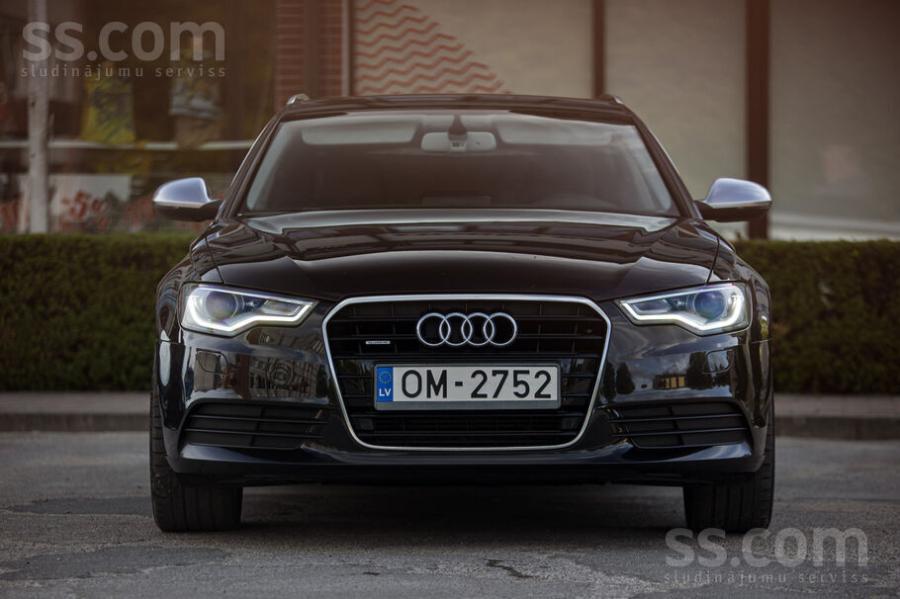 Black Audi A6 2012 in Dobele, with an engine capacity of 3.00 L and mileage of 249 thousand km for 8500 €, photo 3 on AUTOMOTO.COM.LV