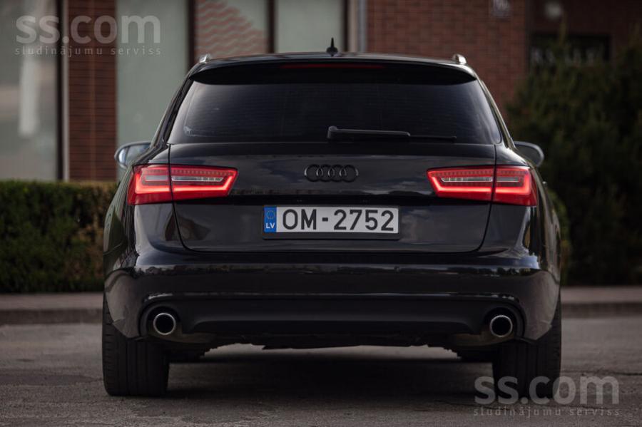 Black Audi A6 2012 in Dobele, with an engine capacity of 3.00 L and mileage of 249 thousand km for 8500 €, photo 6 on AUTOMOTO.COM.LV