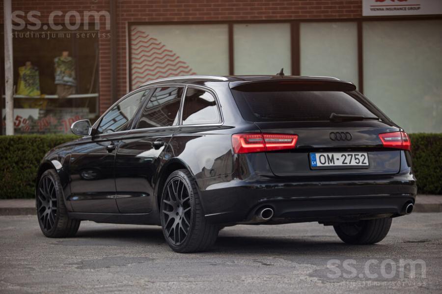 Black Audi A6 2012 in Dobele, with an engine capacity of 3.00 L and mileage of 249 thousand km for 8500 €, photo 7 on AUTOMOTO.COM.LV