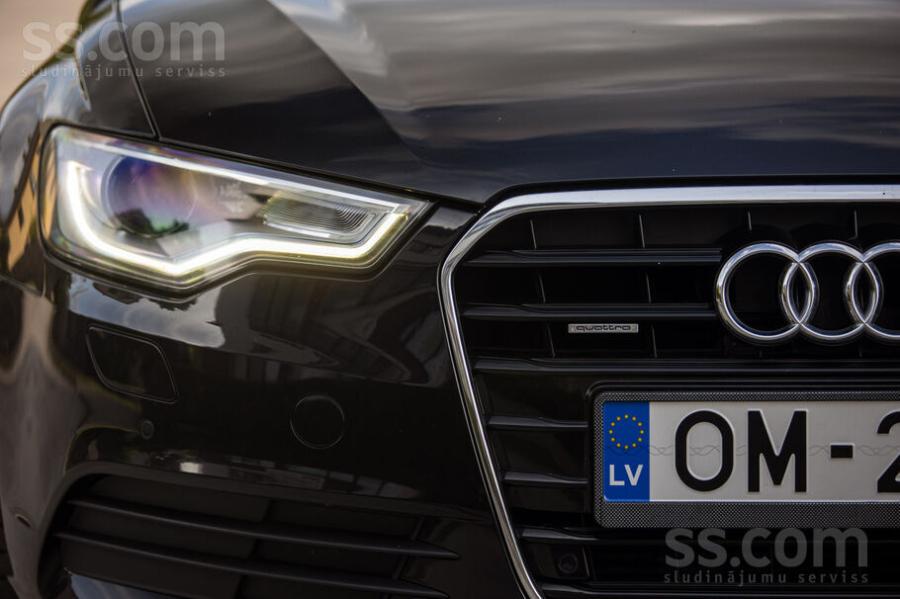 Black Audi A6 2012 in Dobele, with an engine capacity of 3.00 L and mileage of 249 thousand km for 8500 €, photo 8 on AUTOMOTO.COM.LV