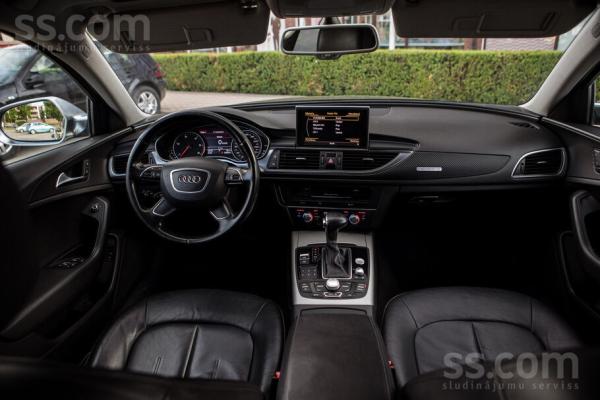 Black Audi A6 2012 in Dobele, with an engine capacity of 3.00 L and mileage of 249 thousand km for 8500 €, photo 8 on AUTOMOTO.COM.LV