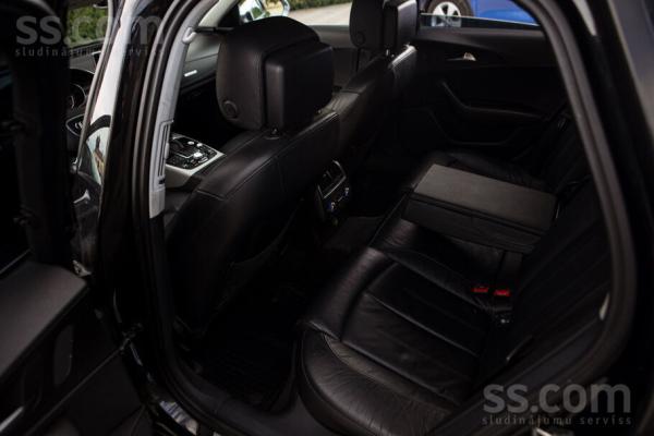 Black Audi A6 2012 in Dobele, with an engine capacity of 3.00 L and mileage of 249 thousand km for 8500 €, photo 9 on AUTOMOTO.COM.LV