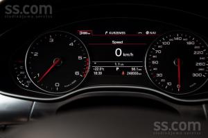 Black Audi A6 2012 in Dobele, with an engine capacity of 3.00 L and mileage of 249 thousand km for 8500 €, photo 13 on AUTOMOTO.COM.LV